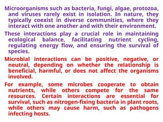 5. Microbial InteractionThirunahari Ugandhar.pptx