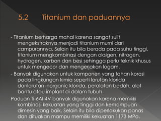 jenis-jenis Logam Non Ferrous dan beberapa logam lainnya | PDF