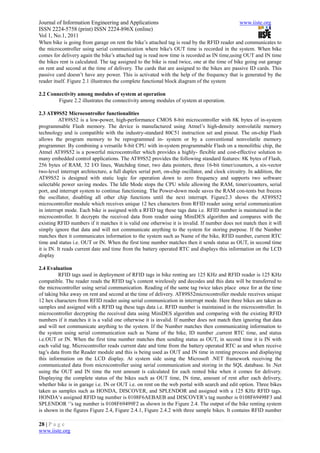 5.[26 35] rfid security using mini des algorithm in deployment of bike renting system | PDF ...