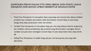 Materi PKWU menghitung titik impas (BEP).pptx