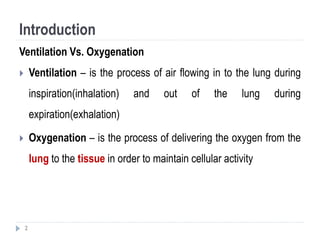 5.Oxygenation and Ventilation.pdf for nursing students | PDF
