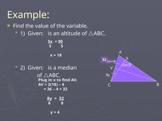 Comprehensive Guide to Special Segments in Triangles: Altitudes ...