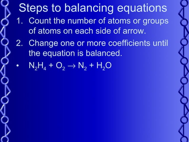5-2 Balancing Reactions | PPT