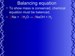 5-2 Balancing Reactions | PPT