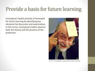 Conceptual Model Rationale | PPT