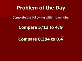 CoNverTinG FraCtioNs tO DeCiMaLs | PPT