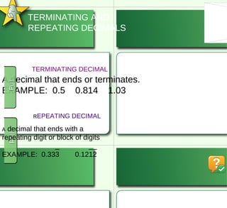 Converting Fractions to Decimals Hex | PPT