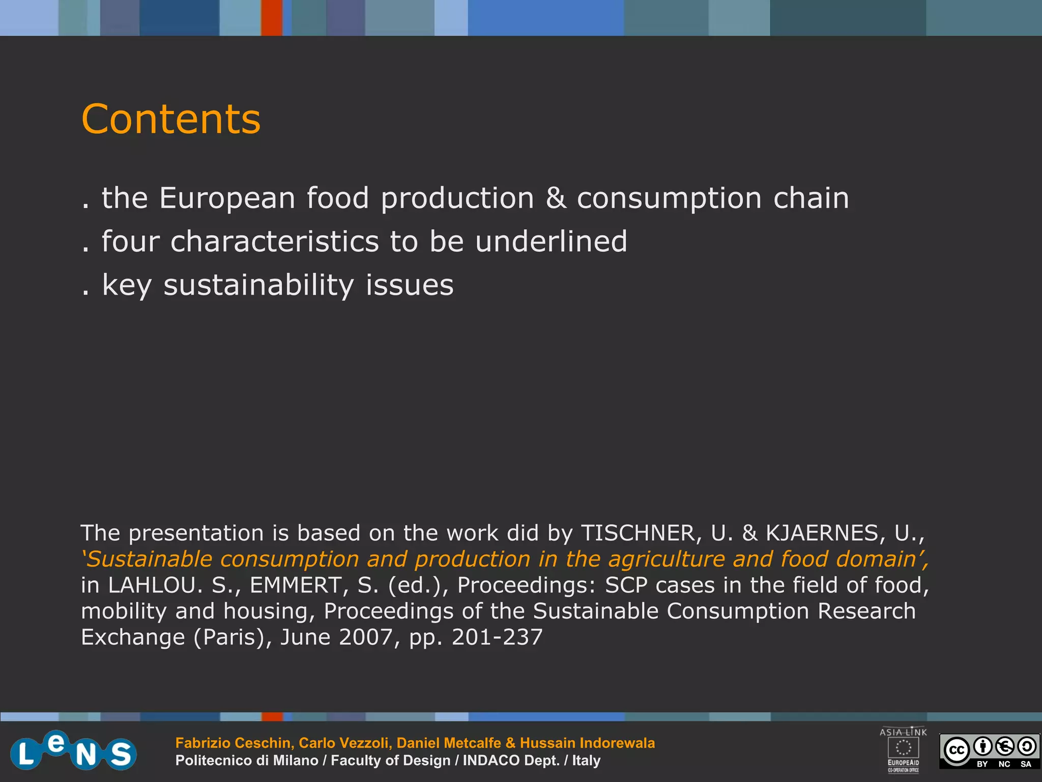 5.2 Food Production And Consuption System In Europe | PPT