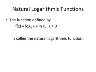 5-2 Logarithmic Functions and their graphs.ppt