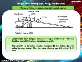 Menganalisis konsep laju halaju dan pecutan | PPTX