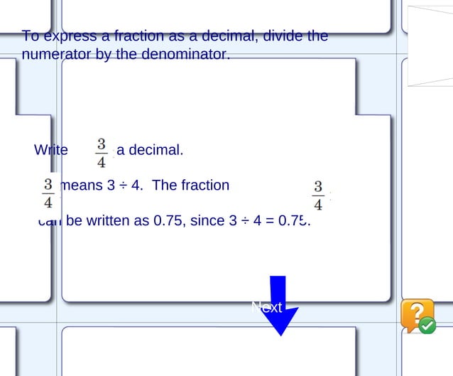 Changing fractions to decimals | PPT