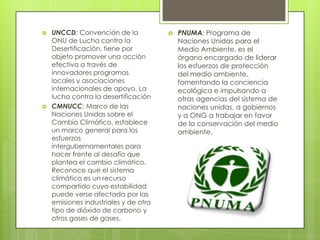 5.2 organismos internacionales que evaluan el desempeño ambiental | PPTX