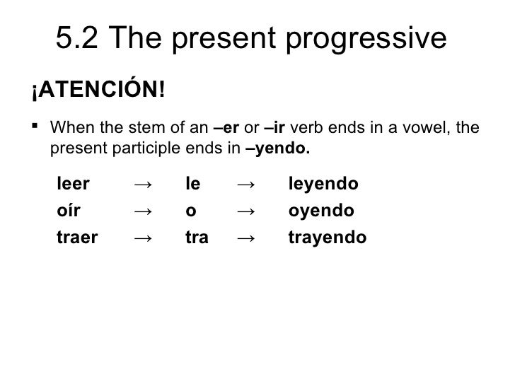 5 2 Present Progressive 5-2-present-progressive