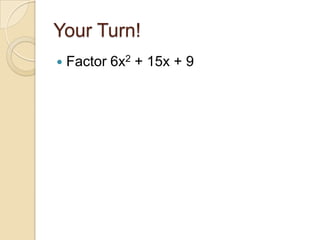 5.2 Solving Quadratic Equations by Factoring | PPTX