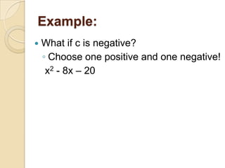 5.2 Solving Quadratic Equations by Factoring | PPTX
