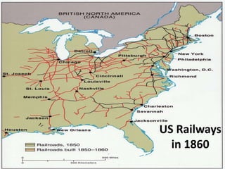 Cornelius Vanderbilt Railroad Map