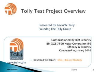 Tolly Report: Stopping Attacks You Can't See | PPT