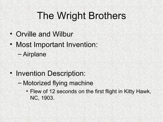 5 3.2 Prominent Inventors | PPT