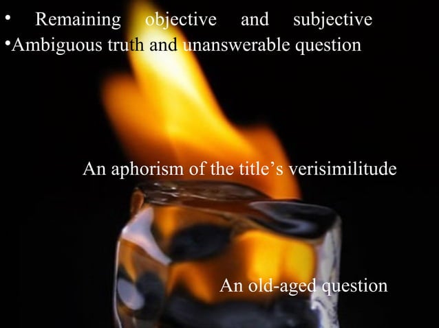 "Fire and Ice" by Robert Frost | PPT