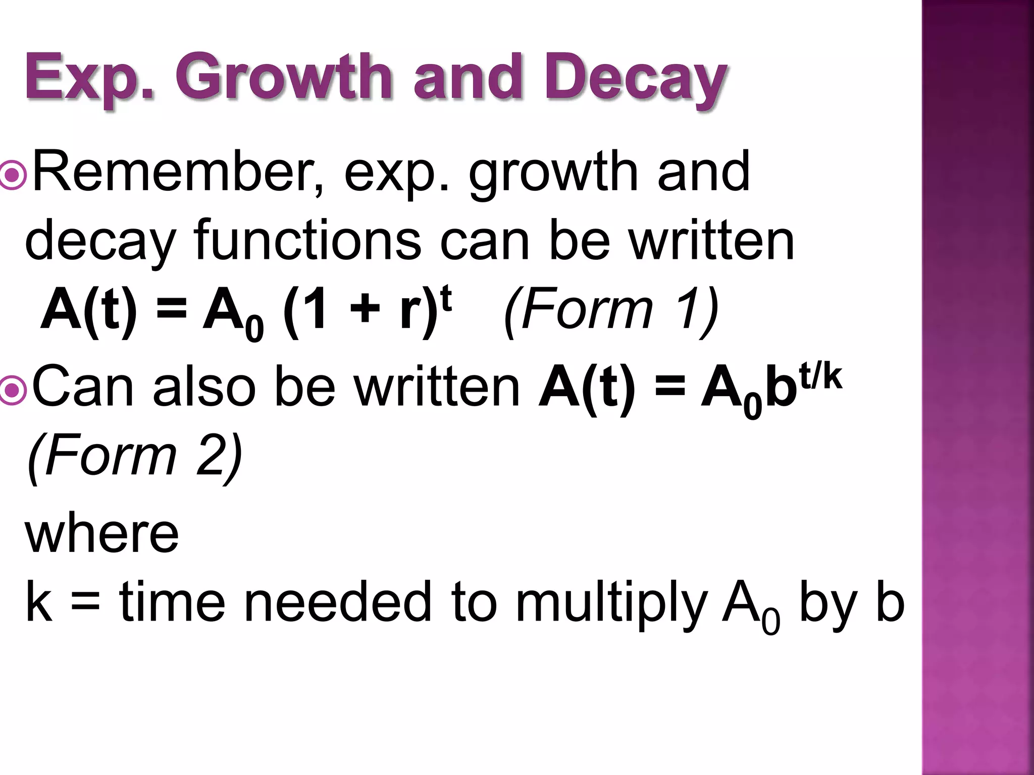 5 3 exponential functions | PPTX