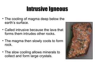 5.3 igneous rocks | PPT | Geology | Science