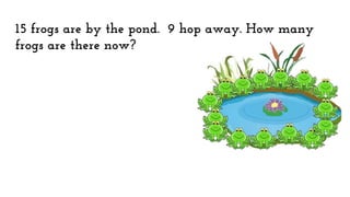 First grade - Mixed Teen Word Problems | PPTX