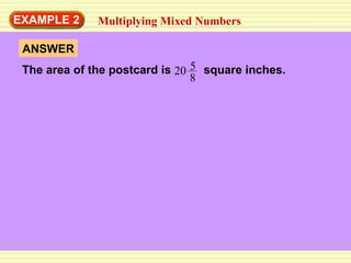 5.3 multiplying fractions updated | PPT