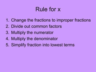 5.3 multiplying fractions updated | PPT