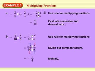 5.3 multiplying fractions updated | PPT