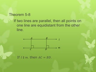 5 3 Theorems Involving Parallel Lines | PPTX