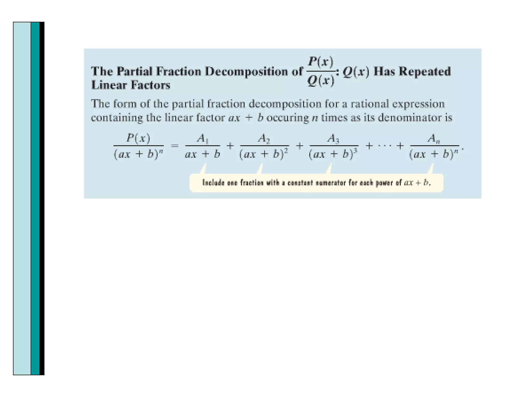 5 3 Partial Fractions | PPT