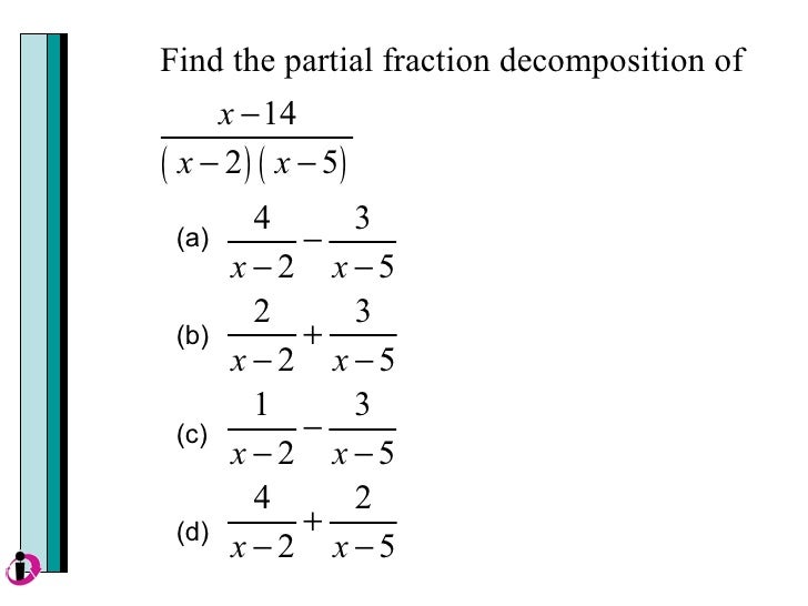 Partial fraction expansion - lasopacash