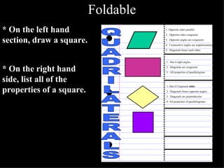 TechMathI - 5.3 - Properties of Quadrilaterals | PPT