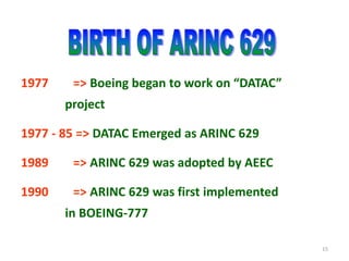 EASA PART-66 MODULE 5.4 : DATA BUSES | PPTX
