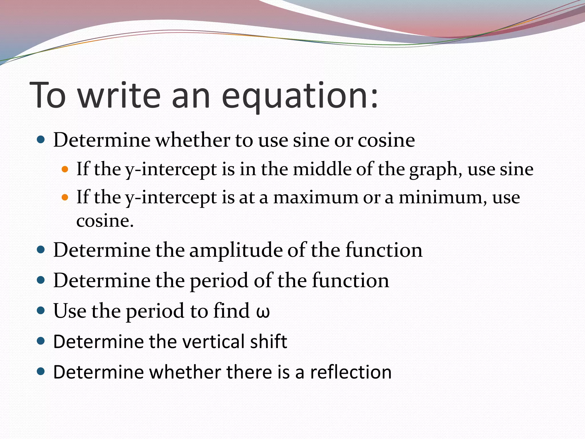 5.4.3 writing equations | PPTX