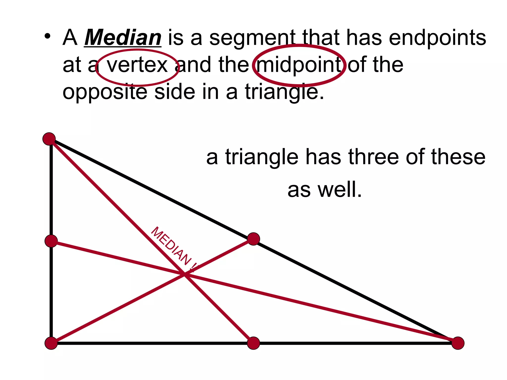 5.4 Altitude And Median Ppt | PPT