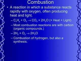 5-4 Classifying Reactions | PPT