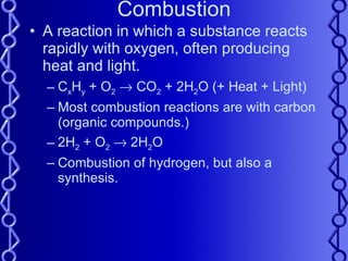 5-4 Classifying Reactions | PPT | Chemistry | Science