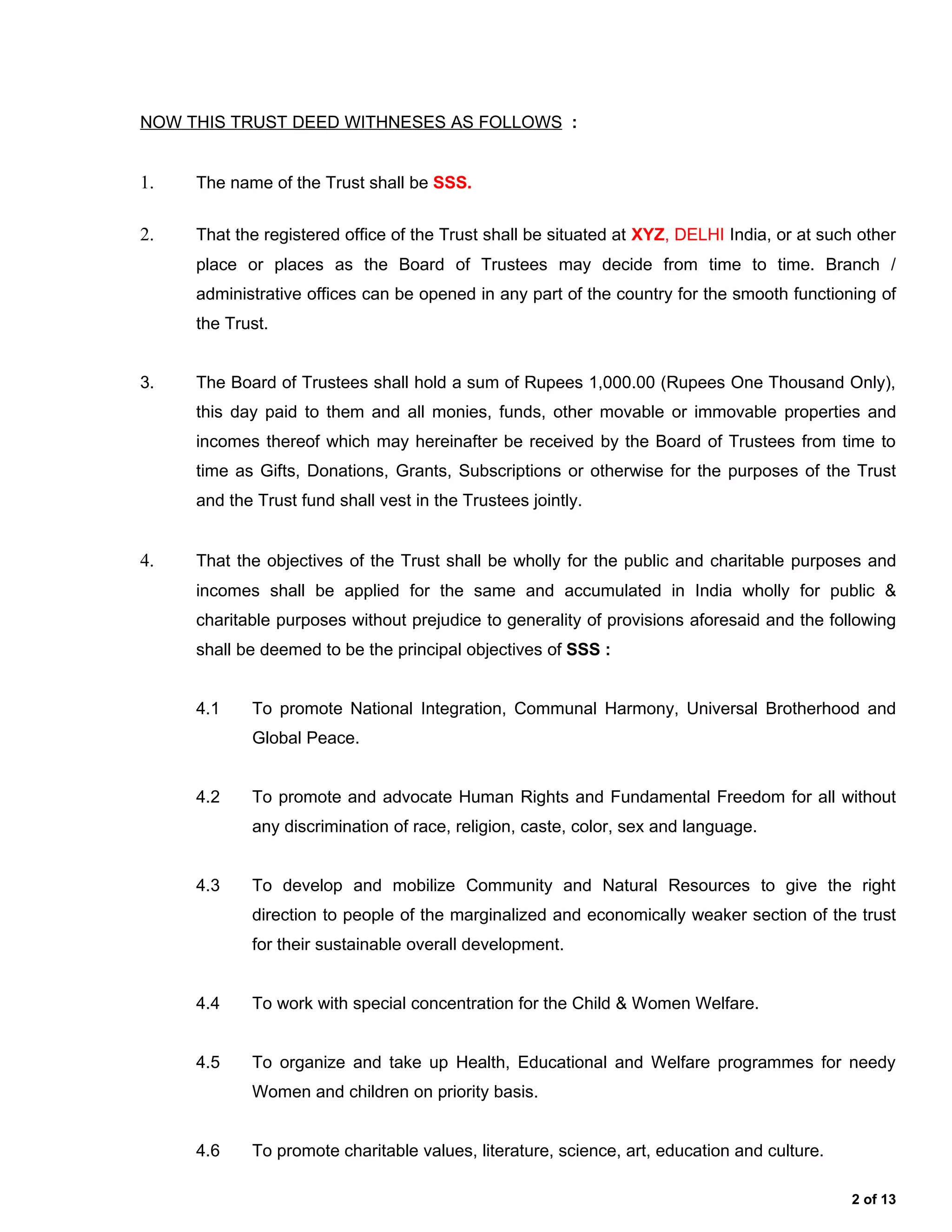 5.4 sample trust_deed | DOC