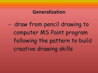 #5 4th gr 1-starting to draw | PPT