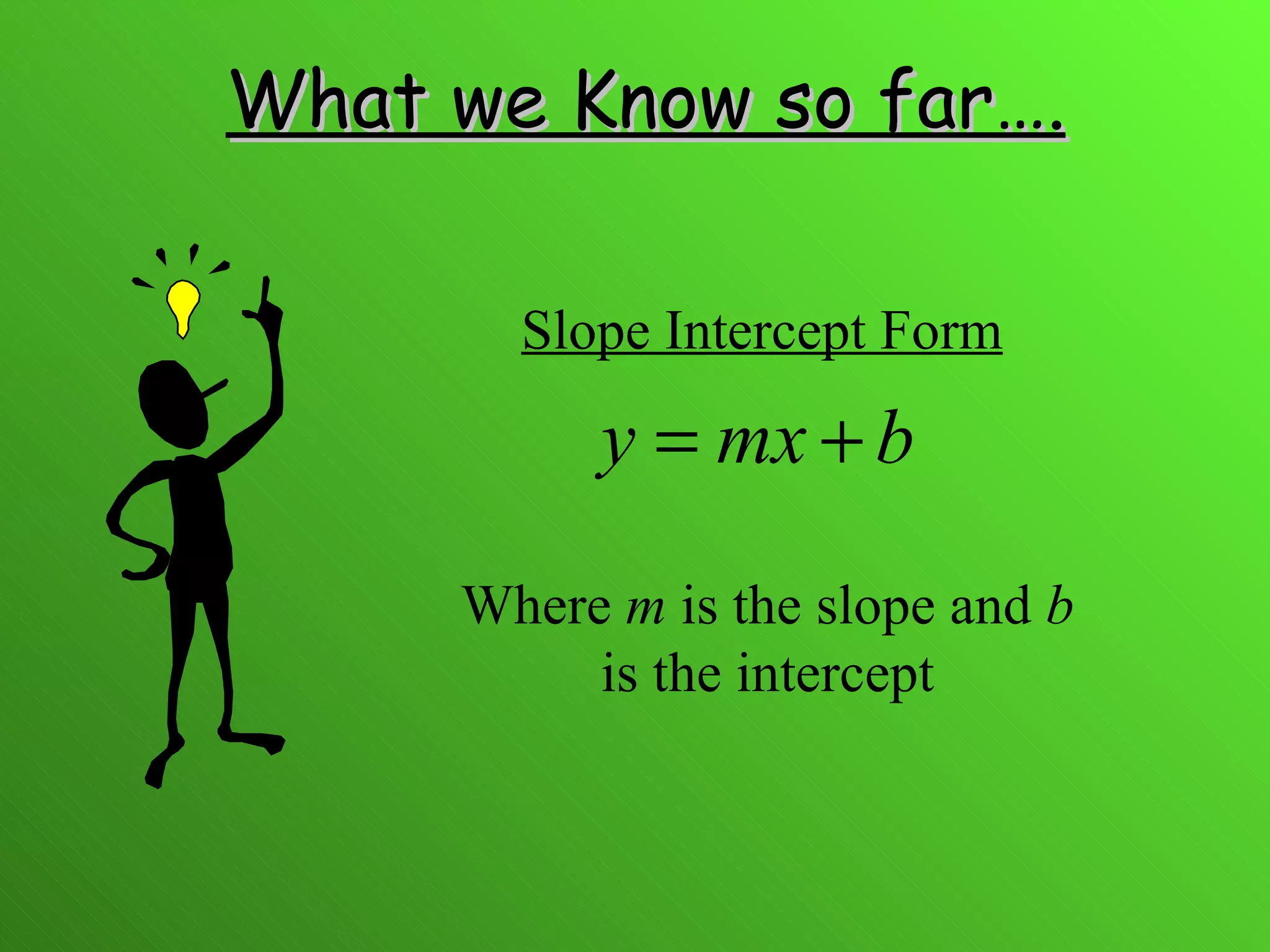 5.5 Linear Equations Point Slope Form | PPT