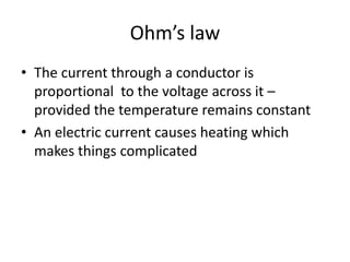 5.5 ohms law | PPTX