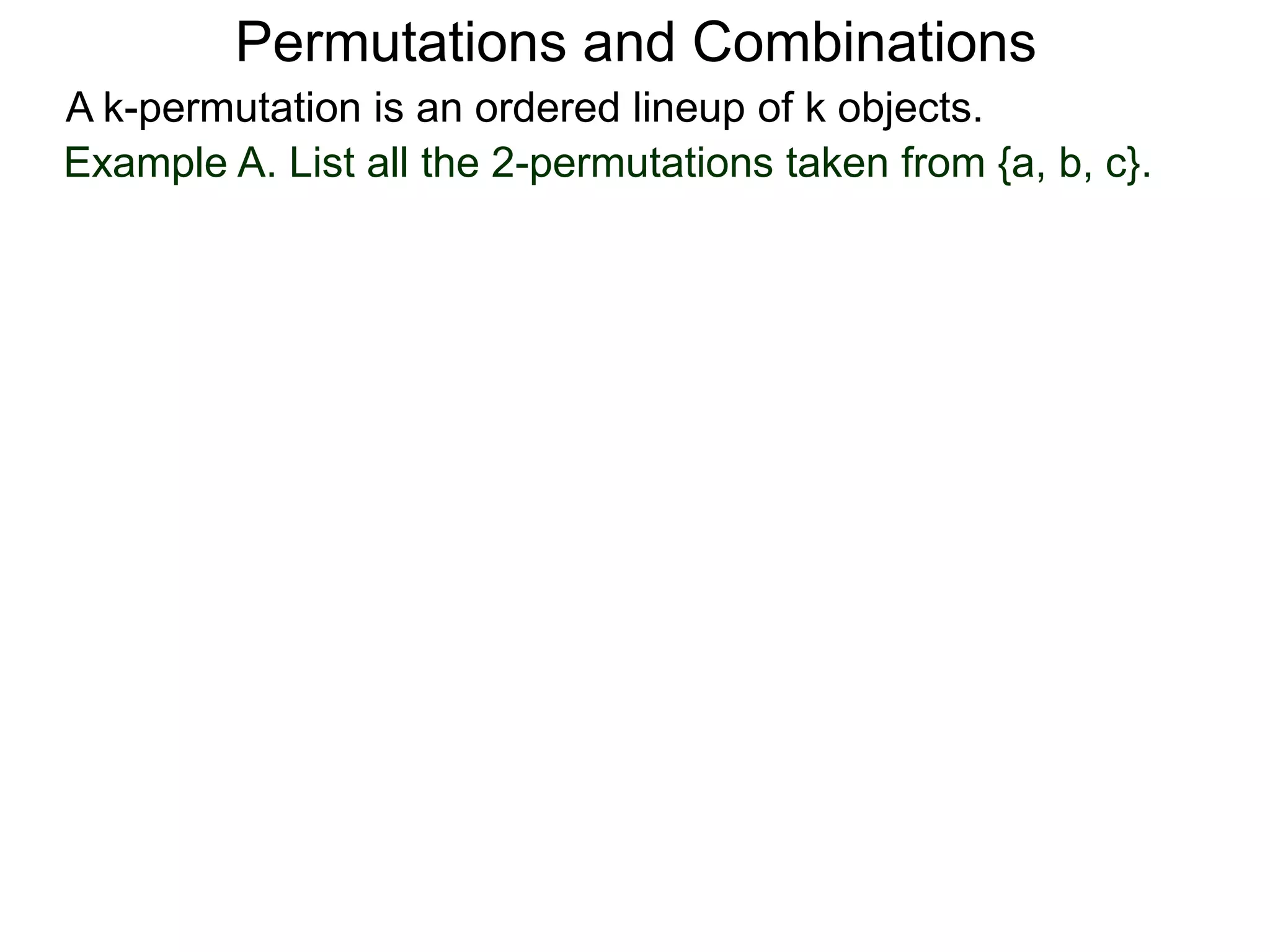 5.5 permutations and combinations | PPTX