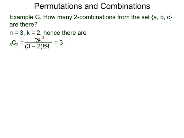 5.5 permutations and combinations | PPTX