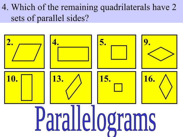 TechMathI - 5.5 - Special Parallelograms | PPT | Physics | Science