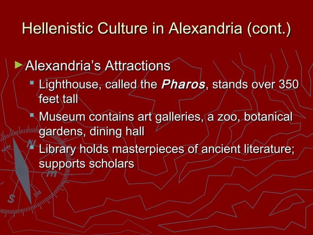 5.5 the spread of hellenistic culture | PPT | Science