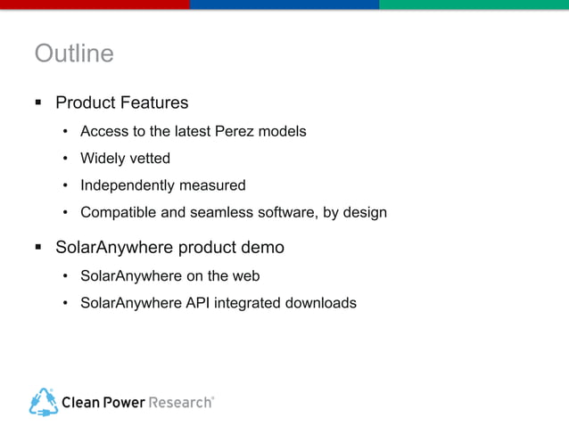 2014 PV Performance Modeling Workshop: SolarAnywhere: WebWeb-Accessible Irradiance Measurement ...