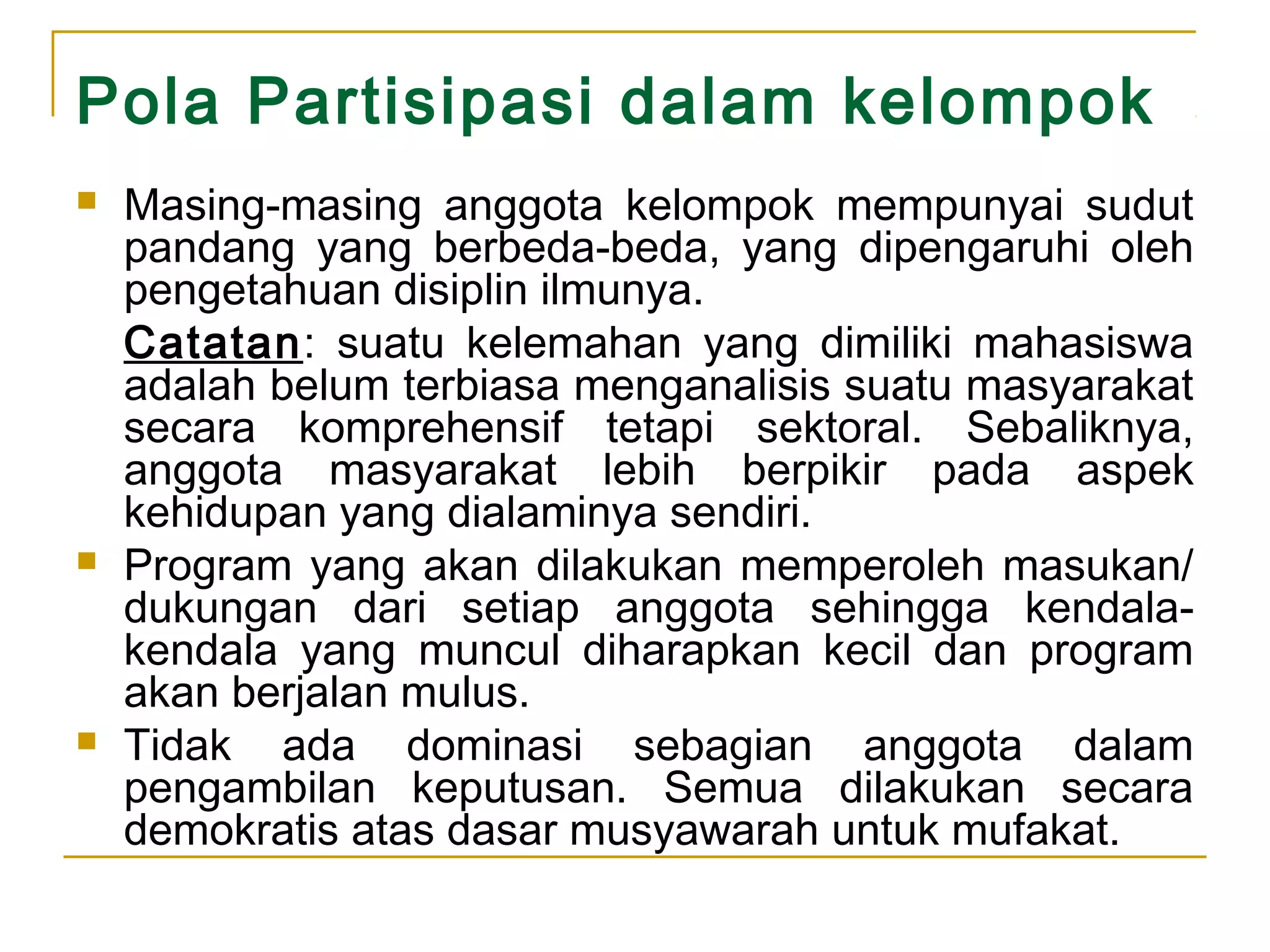 5 6-metode-pendekatan-sosial-dalam-pembangunan-partisipatif | PPT