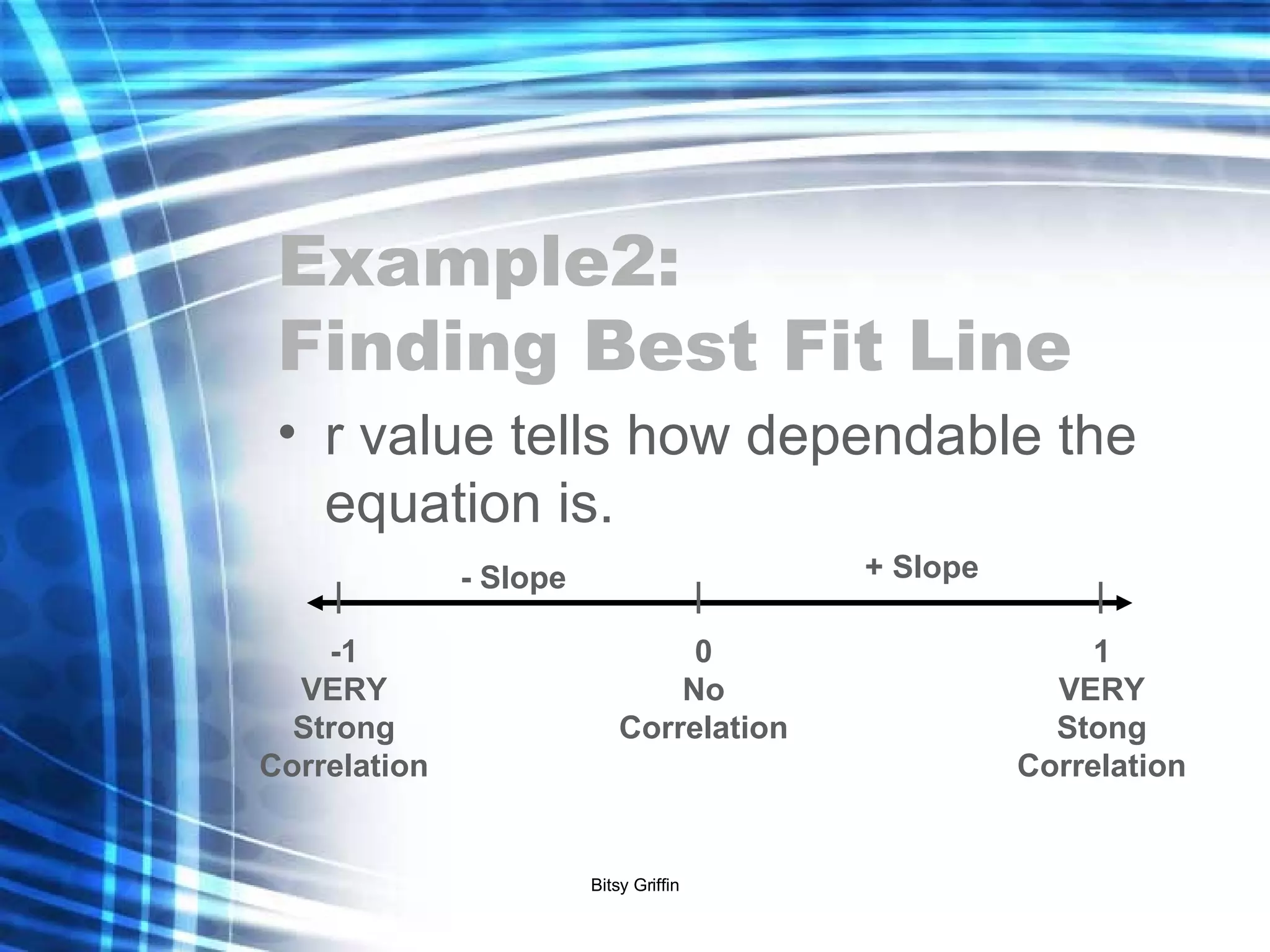 5 6 Scatter Plots & Best Fit Lines | PPT