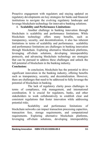 BANKING INNOVATION THROUGH BLOCKCHAIN | PDF